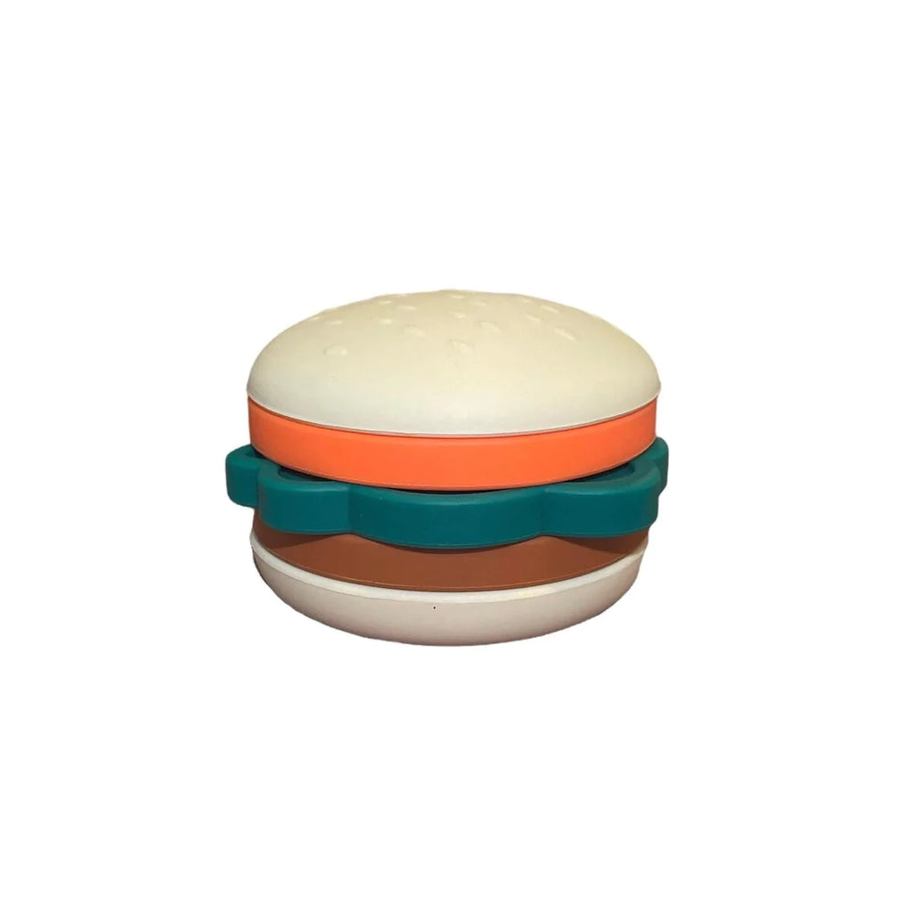 Hamburger Silicone Stacker – Baby Biz