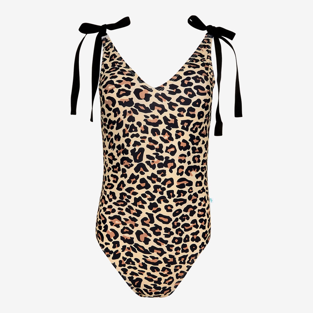 Posh Peanut Lana Leopard Women's One Piece Swimsuit – Baby Biz